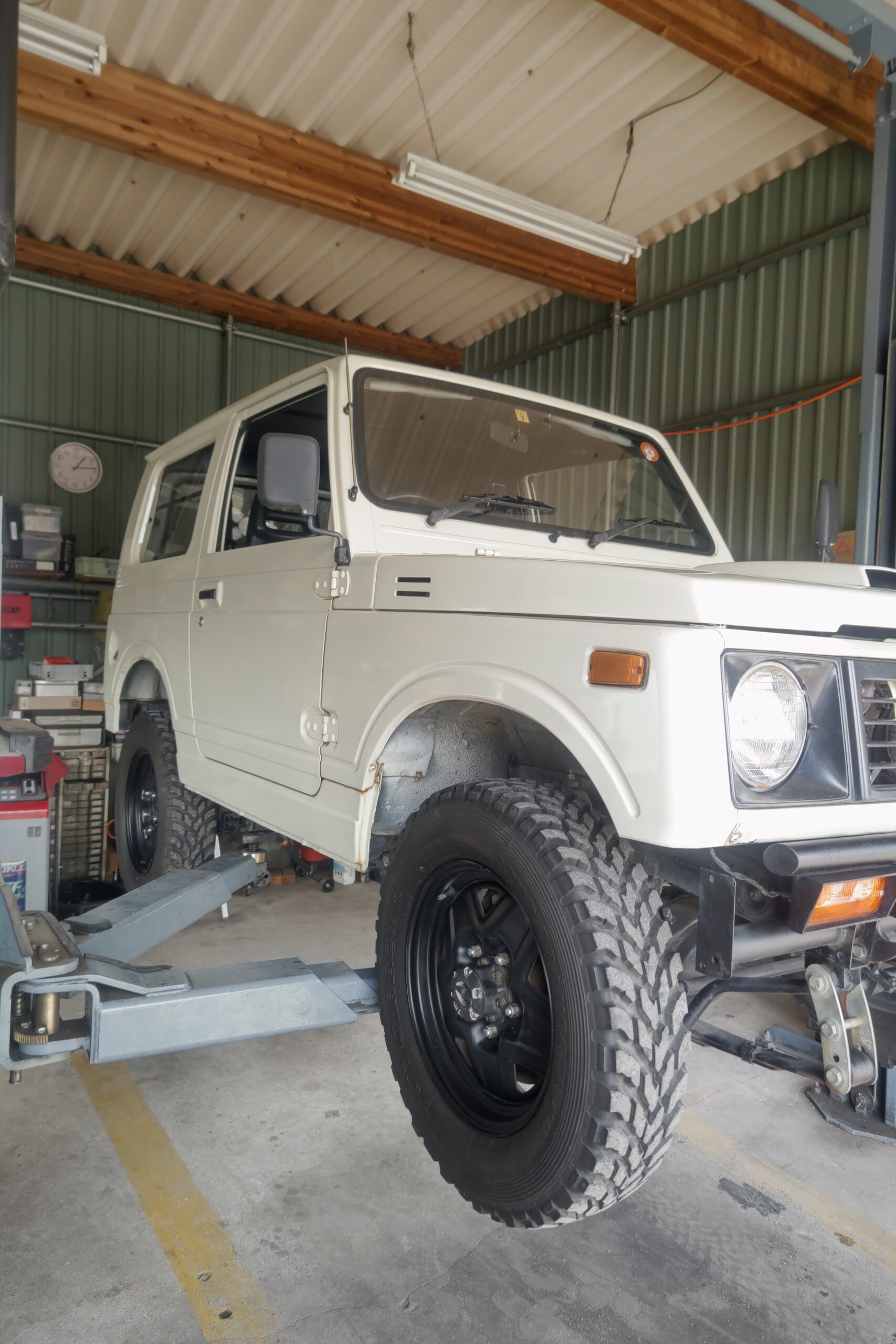 ジムニー JA11型 今の車には無い魅力 購入から乗り出しまでの点検 | muddy life